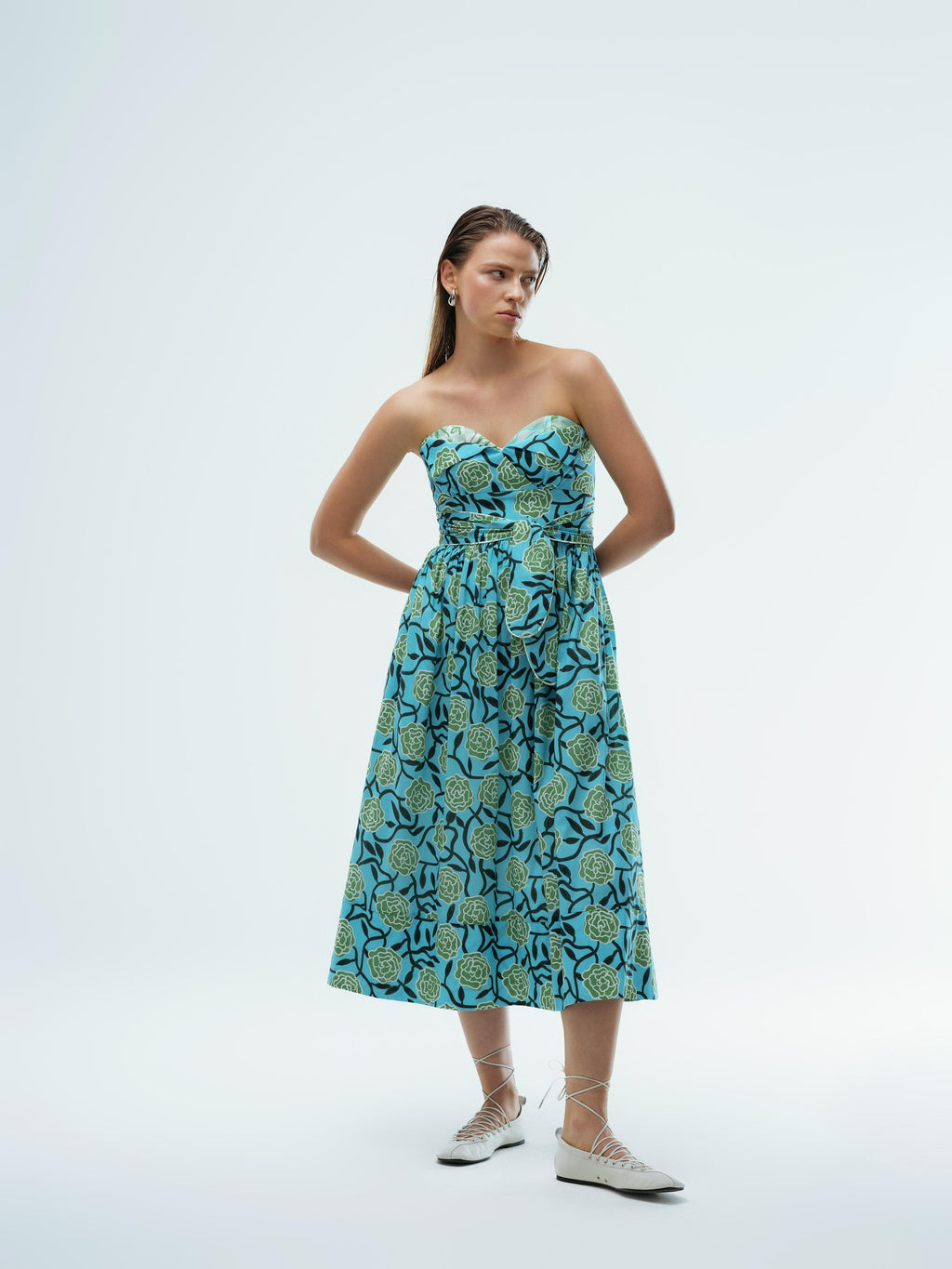 De Loreta Lidia Dress in Amelia/Elba – Poppy's of Atlanta