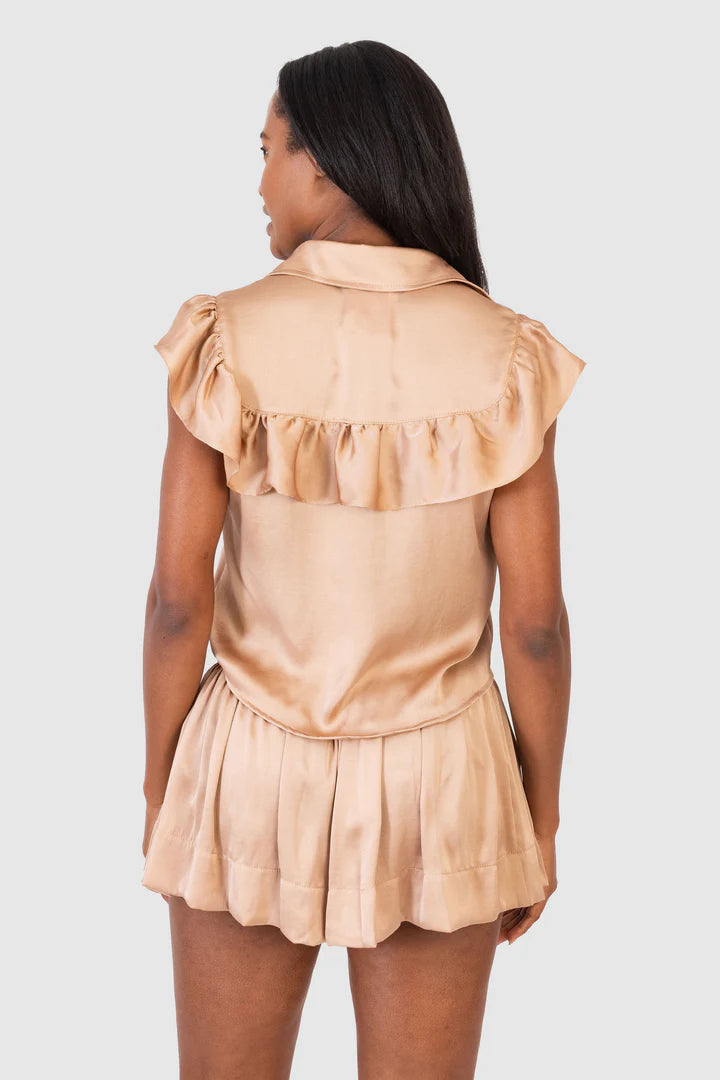 Koch Josie Top in Bronze – Poppy's of Atlanta