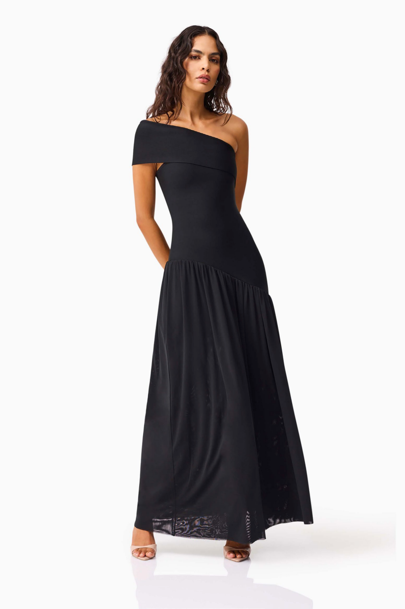 Elliatt Jesselle Off The Shoulder Gown in Black – Poppy's of Atlanta
