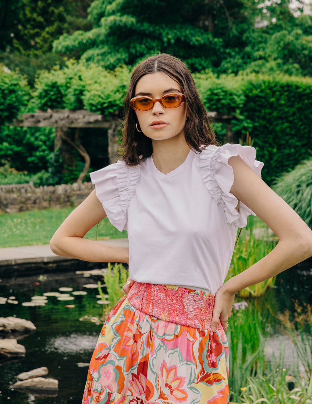 Love the Label Lili Tee in White – Poppy's of Atlanta