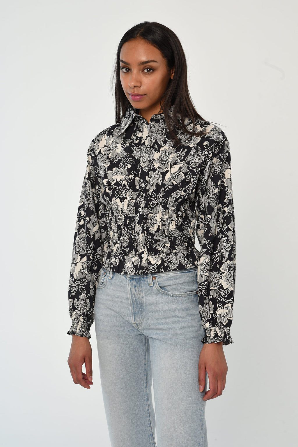 Love the Label Rolo Top in Moonlit Floral Print – Poppy's of Atlanta