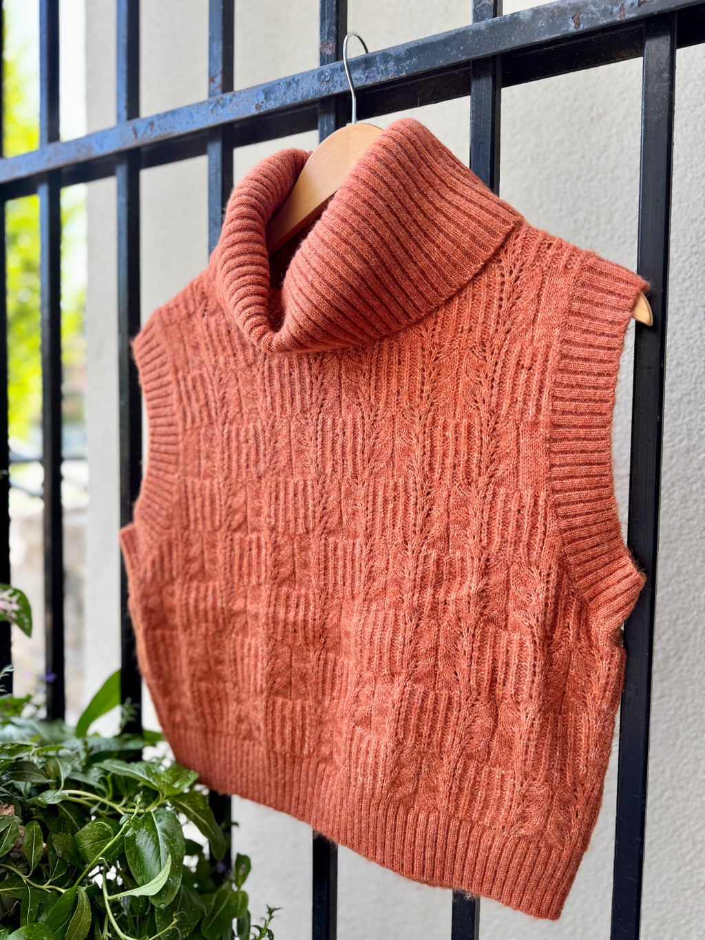 Kerisma Marlene Knit Top in Burnt Orange – Poppy's of Atlanta