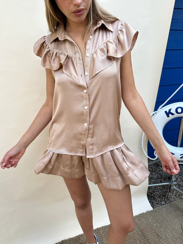 Koch Josie Top in Bronze – Poppy's of Atlanta