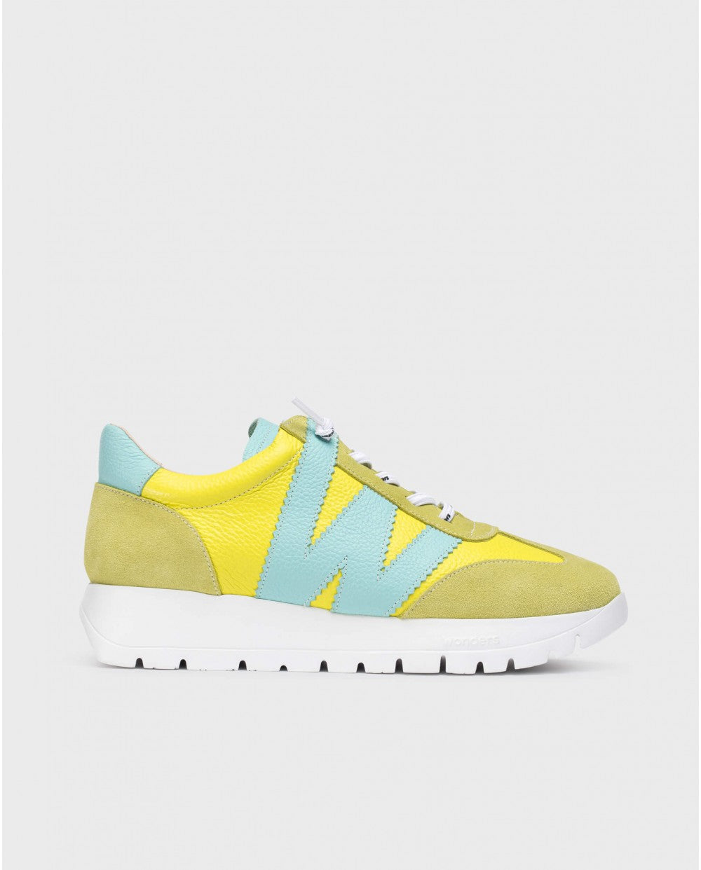 Wonders Cyber Racer Platform Sneakers in Cyber/Sea – Poppy's of Atlanta