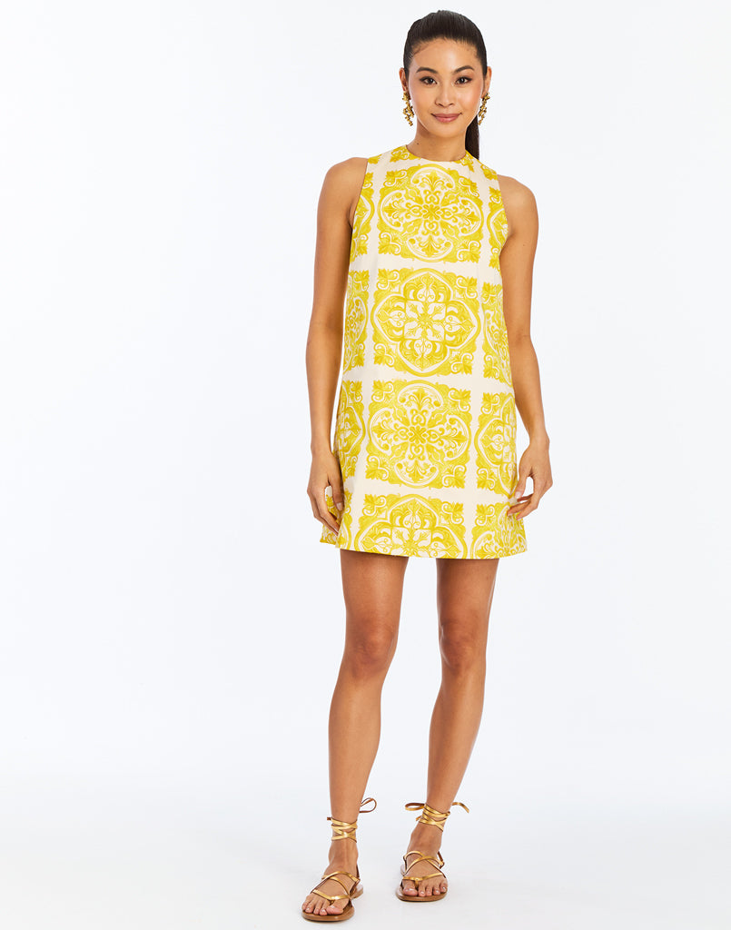 Mestiza Fiona Convertible Shift Mini Dress in Yellow – Poppy's of Atlanta