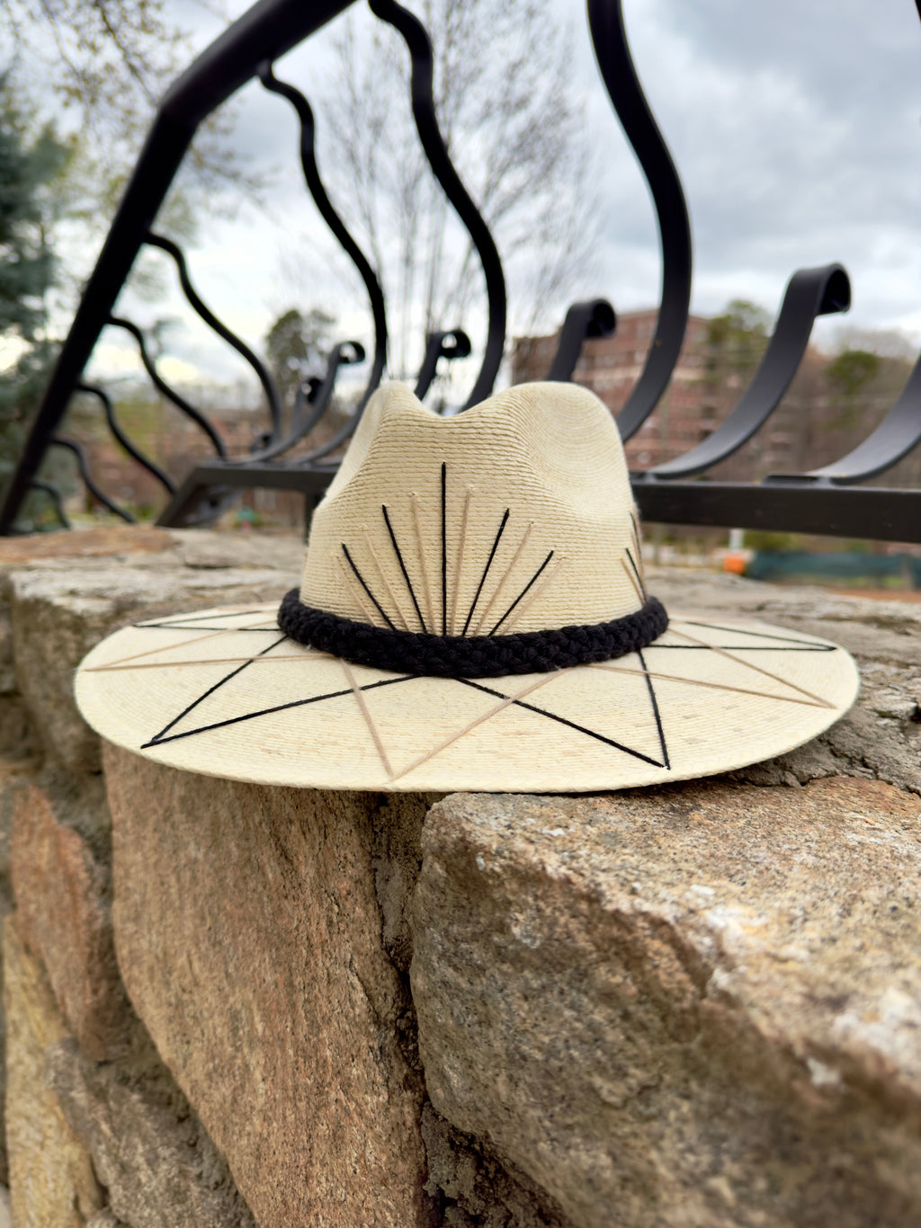 Tipsy Threads Azure Agave Hat in Black/Tan – Poppy's of Atlanta