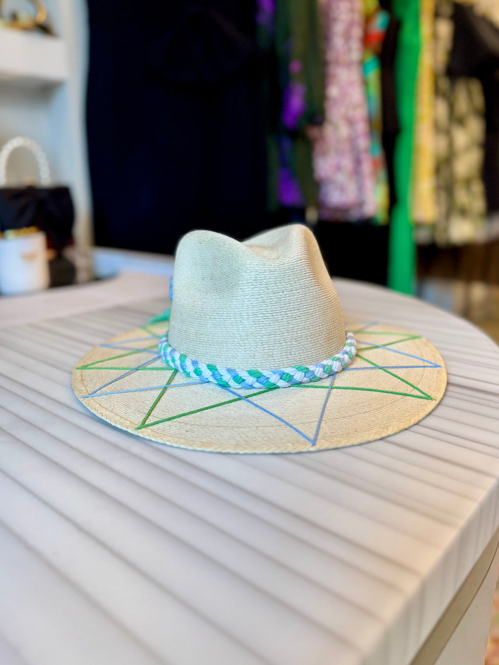 Tipsy Threads Boracay Blue Flowers Hat in Blue – Poppy's of Atlanta